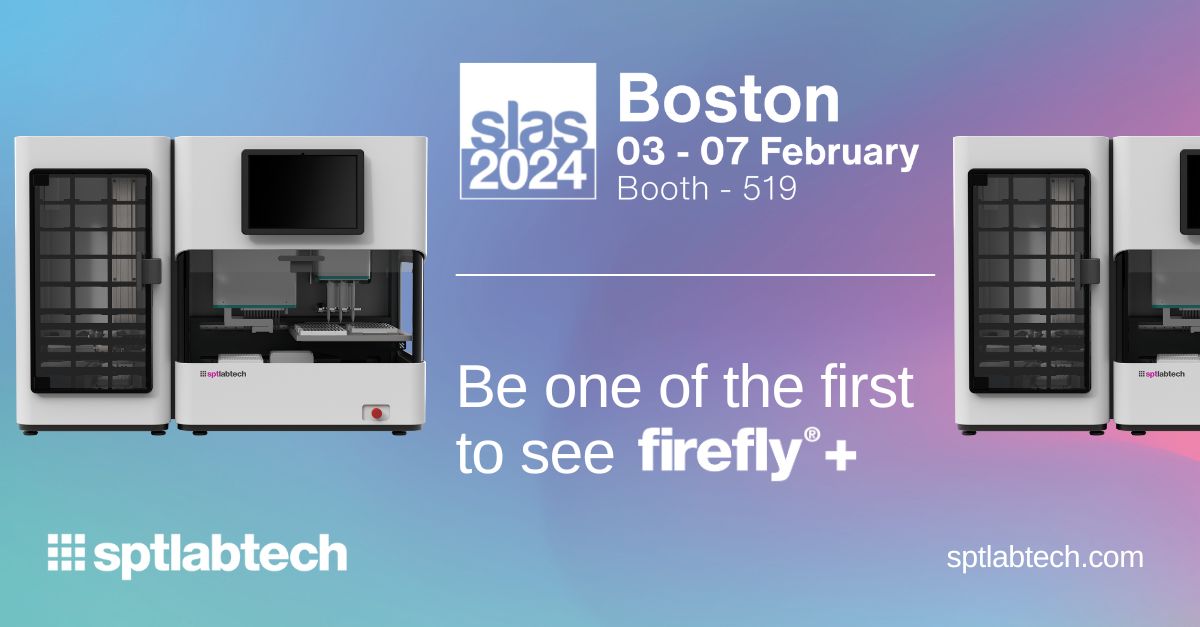SPT Labtech Exhibiting at SLAS 2024